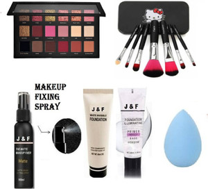 J & F Base Tube Primer ,Fixer ,Matte liquid Foundation With Remastered ...