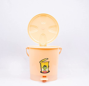 ANKUR Plastic Garbage Bucket For Home, Office With Lid Plastic Dustbin ...