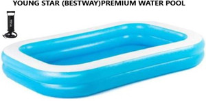 ECOM BHARAT USA*28 Inflatable Swimming Pool, Inflatable Toy Pump Price ...