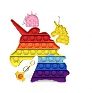 LIBRA Pop it Fidget Toys, Kids Toys Simple Dimple, Push Fidget Sensory ...