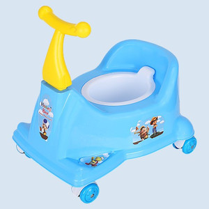 Toyexpress 3 in 1 Scooter Rider Style Baby Potty Seat with Wheels and ...