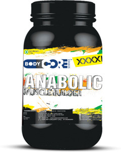 Body Core Science XXXXL Anabolic Muscle Builder-1Kg Weight Gainers/Mass ...