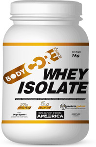 Body Core Science Whey Isolate White-1Kg Whey Protein Price in India ...
