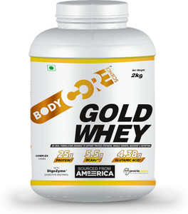 Body Core Science Gold Whey White-2Kg(Kesar Pista) Whey Protein Price ...