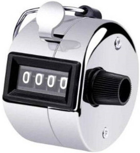 QBIC 4 Digits Portable Manual Handheld Tally Counter / Number Clicker ...