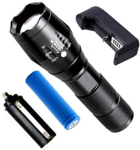 SMALL-SUN New 700 metre range long life battery 9w flashlight torch ...