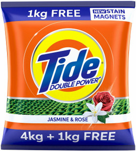 Tide Plus Double Power Jasmine and Rose Detergent Powder 4 kg Price in ...