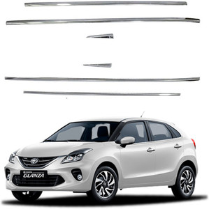Rimpil Lower Window Garnish Glanza Set 6 Chrome Toyota Glanza G CVT ...