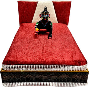 PAPU G JUMBO BED WITH PARTATION INSIDE FOR THAKUR JI/ LADDU GOPAL JI (0 ...