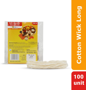 Flipkart Supermart Kesar Long 100 Units Cotton Wick Price in India ...