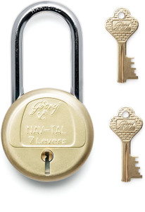 Godrej Navtal 7 Lever - 2 Key With Shut Height 50 Mm Lock - Buy Godrej ...