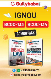 Gullybaba IGNOU CBCS BCOMG (Latest Edition) BCOC-133 Business Law ...