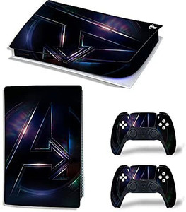 Skinny PS5 Skin Avengers Logo for PlayStation 5 Disc Edition 1x Console ...