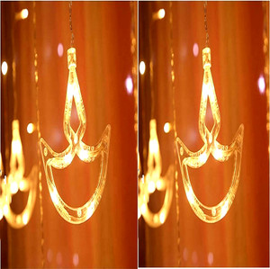 SellRider 138 LEDs 2.54 m Multicolor Flickering Diya Rice Lights Price ...