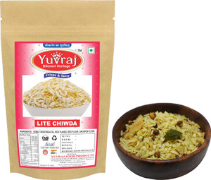 Yuvraj Food Product Chivda namkeen mix chidwa snacks for Tea ( 200 gm X ...