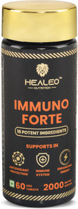 healeo Immuno Forte 2000mg, 16 in 1 Natural Immunity Booster Price in ...