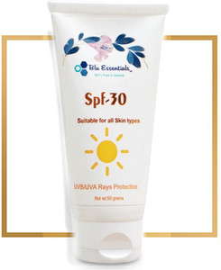 Blu Essentials Sunscreen - SPF 50 PA+++ Daily Lotion Sun Protect Non ...