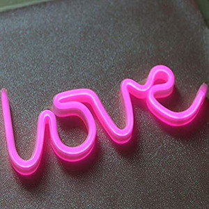 LAKSH FASHION Neon Love Signs Light 13.70" LED Love Art Decorative ...