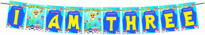 Balloonistics PingFong Baby Shark Theme I am Three Kids 3rd Birthday ...