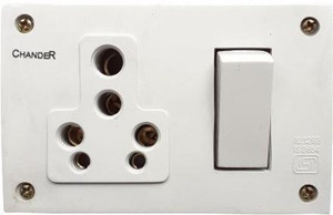 SHREE SWITCH SOCKET COMBINED WITH BOX | 16A -240V AC | POLYCARBONATE ...
