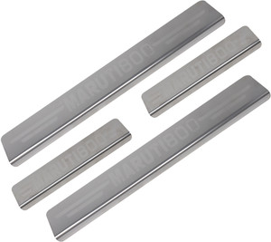 Galio Car Footsteps/Sill Guard Stainless Steel Scuff Plate for Maruti ...