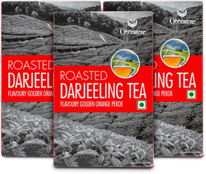 Goodricke Roasted Darjeeling Tea (250 GM)-Pack of 3 Plain, Unflavoured ...