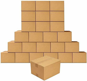 Varda Corrugated Cardboard 3x3x5, 3Ply, 50 Boxes Packaging Box Price in ...