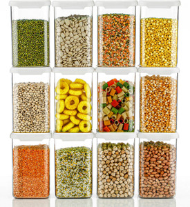 Sedulous Plastic Grocery Container - 1100 ml Price in India - Buy ...