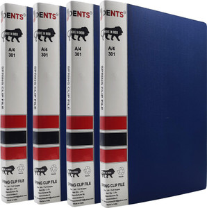 Flipkart.com | JDENTS Plastic Spring File A4 Size Tough Durable ...