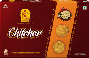 BHIKARAM CHANDMAL Chitchor Hamper | Diwali Hamper | Indian Sweets ...