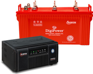 Microtek 36 Months Warranty Tubular Inverter Battery Price in India ...