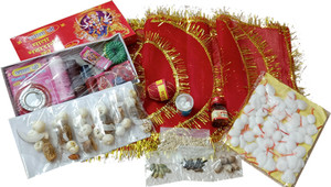 Lavennder Puja Samagri Items/Navratri Pooja Kit/Devi Pooja Kit Samagri ...