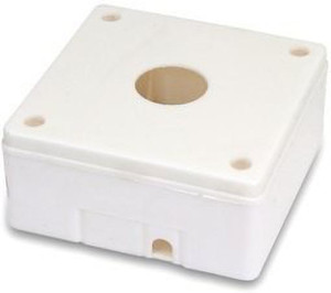 99Gems PVC Junction Box FOR CCTV CAMERA 4x4 Inches Square Softbox Price ...