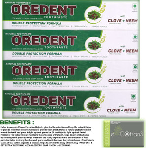 OREDENT NATURAL CLOVE & NEEM_DOUBLE PROTECTION FORMULA 4_ECOTRANS SOAP ...