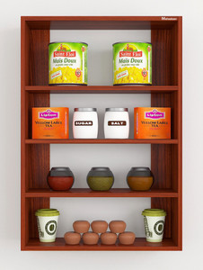 mahaakaay Shina Engineered Wood Home Décor Multipurpose Kitchen Display ...