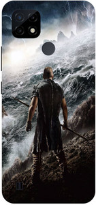 Bluvver Back Cover for Realme C21, RMX3201 Printed Ninja Superhero Back ...