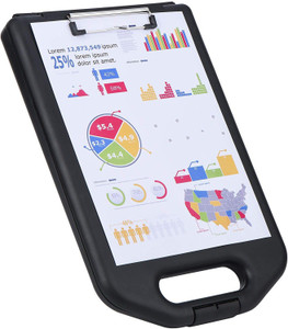 Flipkart.com | Abhsant Storage Plastic Clipboard,Paper Storage Box File ...