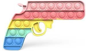 Ladila Fancy Gun Design Kids Pop It Bubble Popper Toy Push Pop T Price ...