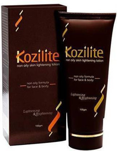 ethicare KOZILITE NON OILY SKIN LIGHTENING LOTION (PACK OF 1) 100 GM ...