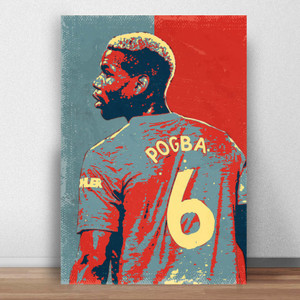 Paul Pogba Poster For Room & Office (Matte 300 GSM Paper, 13x19-inch ...