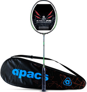 apacs Z-Ziggler 75 Super Light (75g, 30 LBS) Grey Unstrung Badminton ...