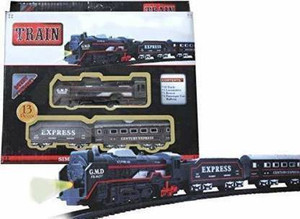 KVG Enterprise Kids Express Train with Engine, Bogie//Boxcar/ Passenger ...