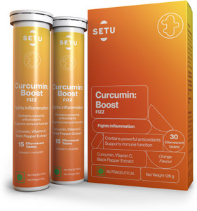 SETU Curcumin: Boost Effervescent, Anti-Inflammation, Immunity, Skin ...
