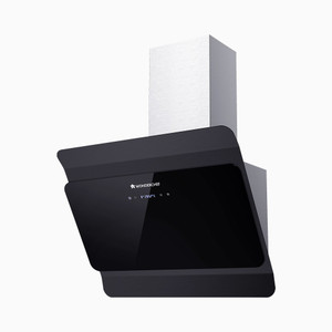 WONDERCHEF Venezia Slant Chimney 60cm/1250m3/H With 5 Layer Aluminium ...