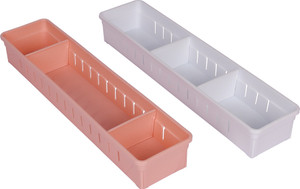 Liza Adjustable Stretchable Interlocking Drawer Clapboard Divider/Grid ...