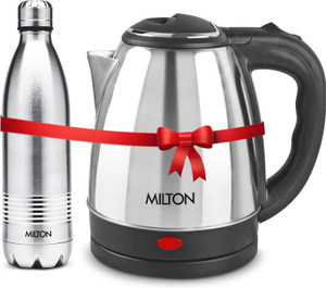 MILTON Go Electric Stainless Steel Kettle, 1.5 Litres and Duo Dlx ...