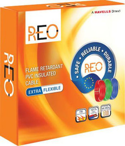 HAVELLS REO 1.5 SQ MM WIRE, HRFR PVC 1.5 sq/mm Multicolor 90 m Wire ...