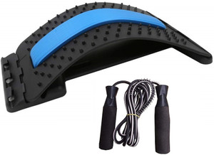 FIT 4 HEAL Fitness Combo Of Magic Back Stretcher Lumbar Support Device ...