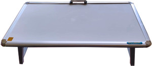Allark 12"X24" Multi-Purpose Eco Astel Metallic White Writing Board ...