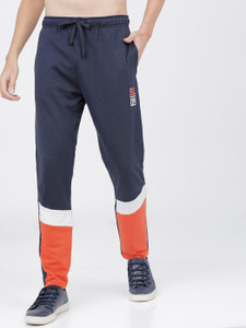 HIGHLANDER Colorblock Men Blue, Orange Track Pants - Buy HIGHLANDER ...